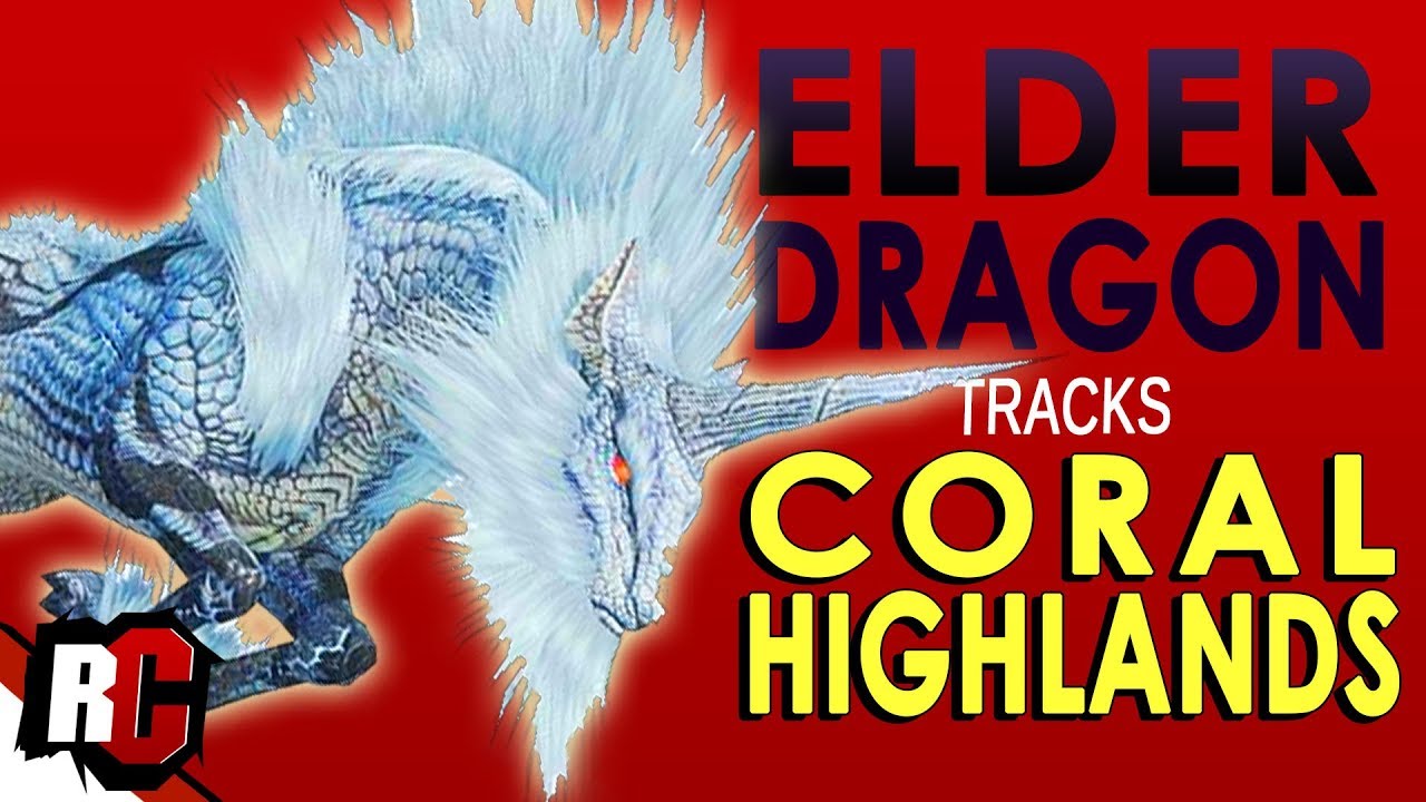 How to find KIRIN Elder Dragon Tracks in Coral Highlands | Monster ...