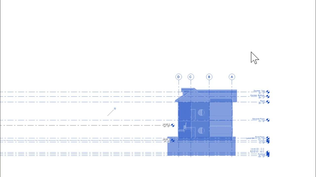 Revit Tutorials Beginner MEP Modeling 1 Link Model & Copy Monitor - YouTube