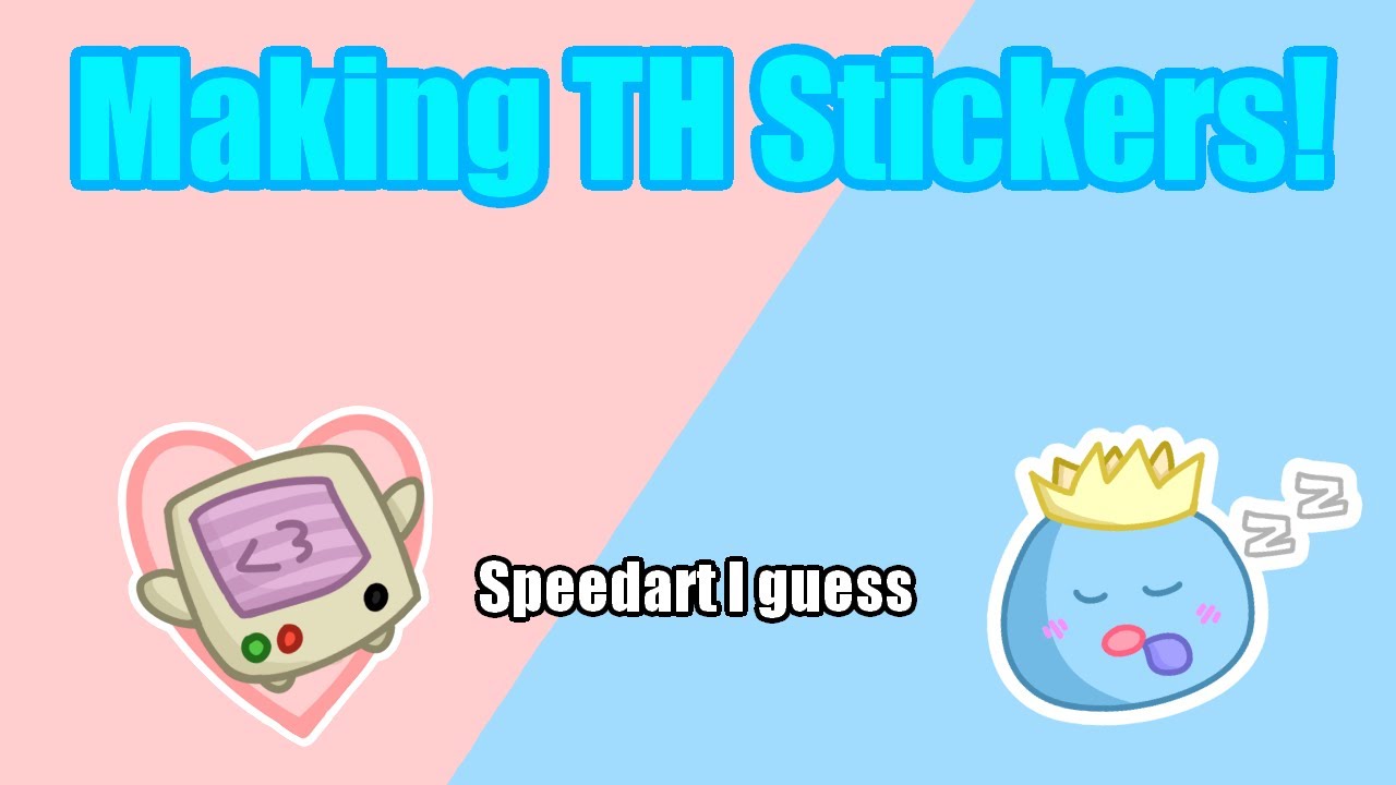 DRAWING MY OWN TOWER HEROES STICKERS! | Tower Heroes Speed Art - YouTube