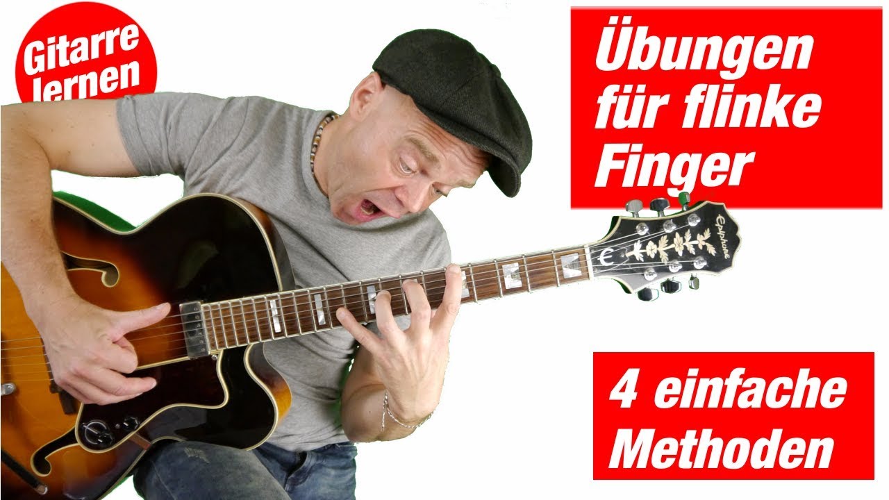 Fingerübungen auf der Gitarre | schneller Gitarre spielen 🎸 - YouTube