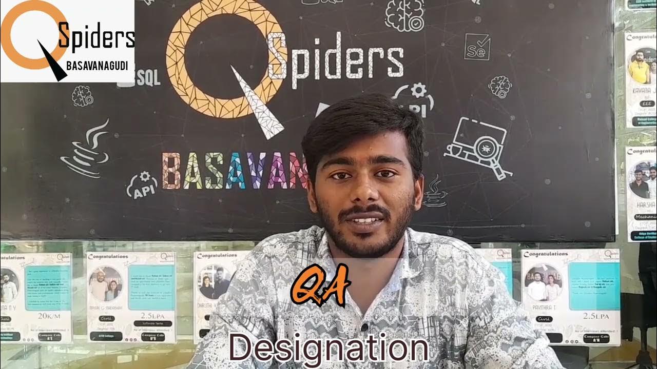 Get CERTIFIED and PLACED in top MNCs through QSpiders Basavanagudi ...