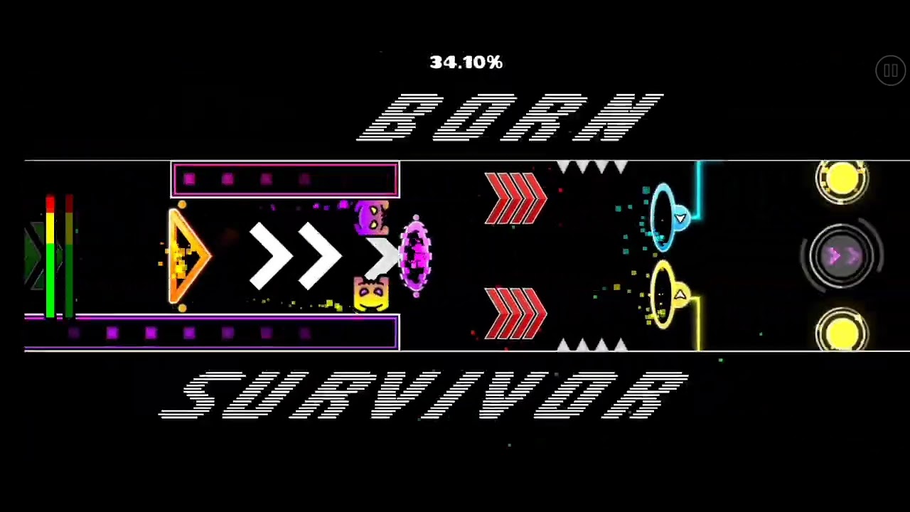 Easy demon - Born survivor - By: Splinter25 (GD) - YouTube