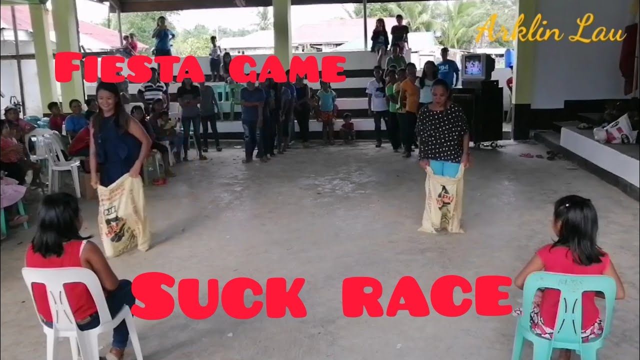 Larong Pinoy - Sack Race - YouTube