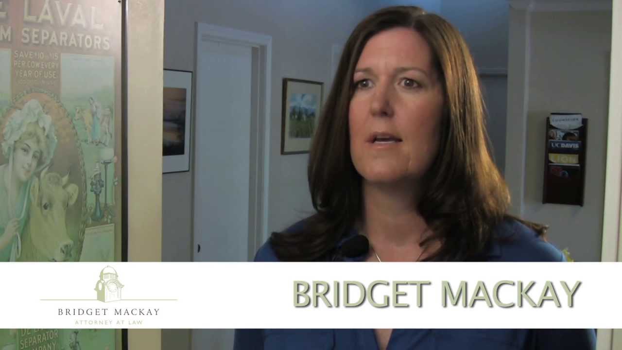 North Bay Estate Planning Attorney Bridget Mackay - YouTube