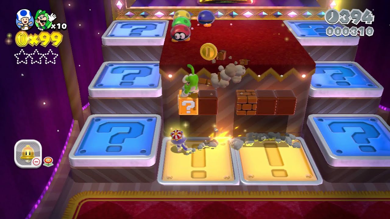 Super Mario 3D World (Part 2) - All Hail King Toad - YouTube