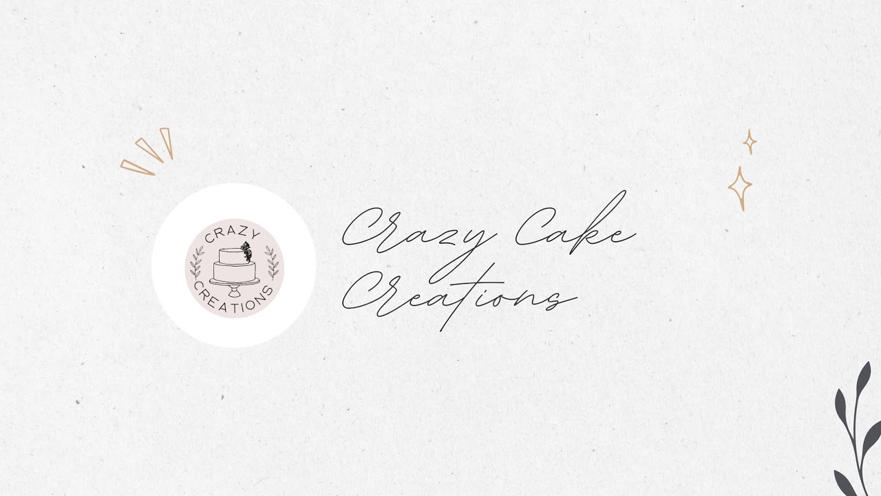 Crazy Cake Creations Live Stream - YouTube