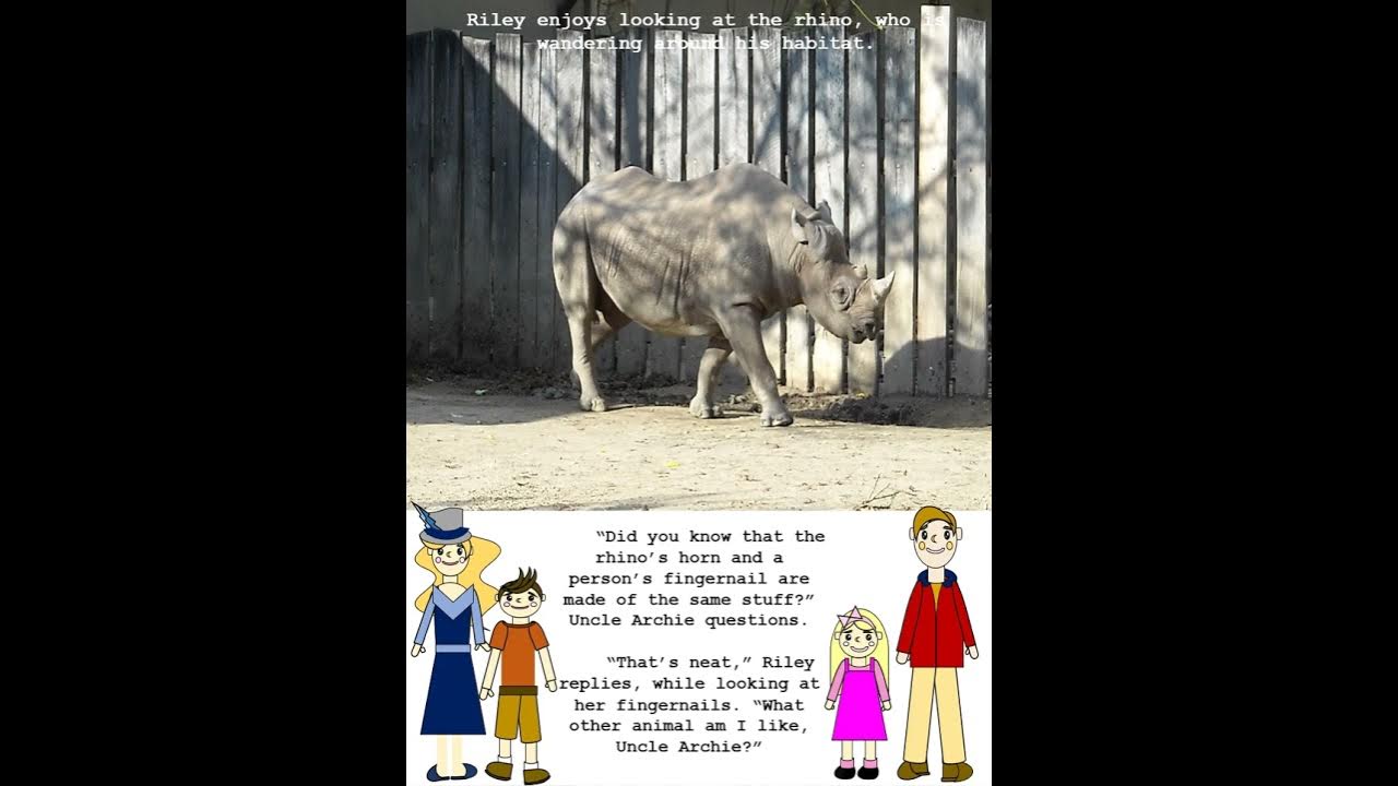 Riley Roundtree Visits the Zoo: A Social Story Learning Adventure - YouTube