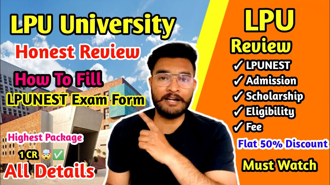 How to Fill LPUNEST Form 2023 | LPU Admission Process 2023 | LPUNEST ...