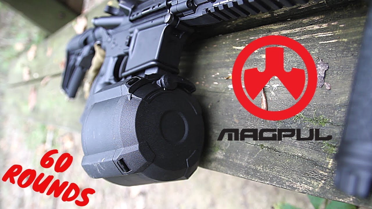Magpul D60 | 60 Round Magazine - YouTube