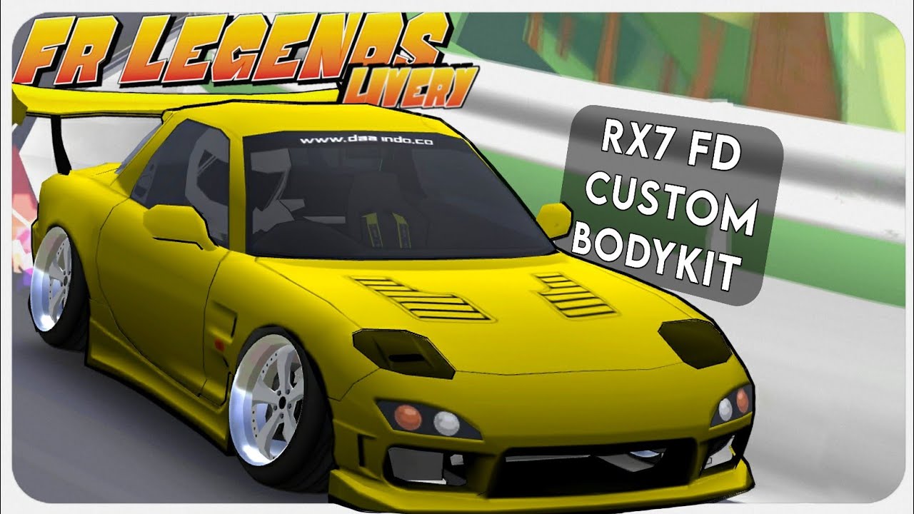 fr legends livery RX7 FD CUSTOM BODYKIT | mazda rx7 fd livery fr ...