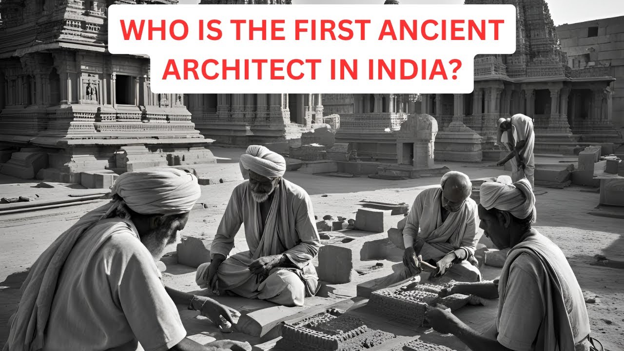 Who is the first ancient architect in India? - YouTube