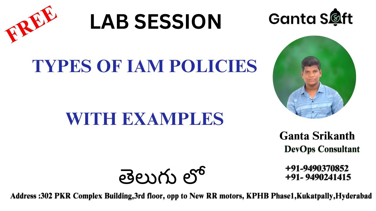 Types Of IAM Policies With Examples |GantaSoft | Best Devops Training ...