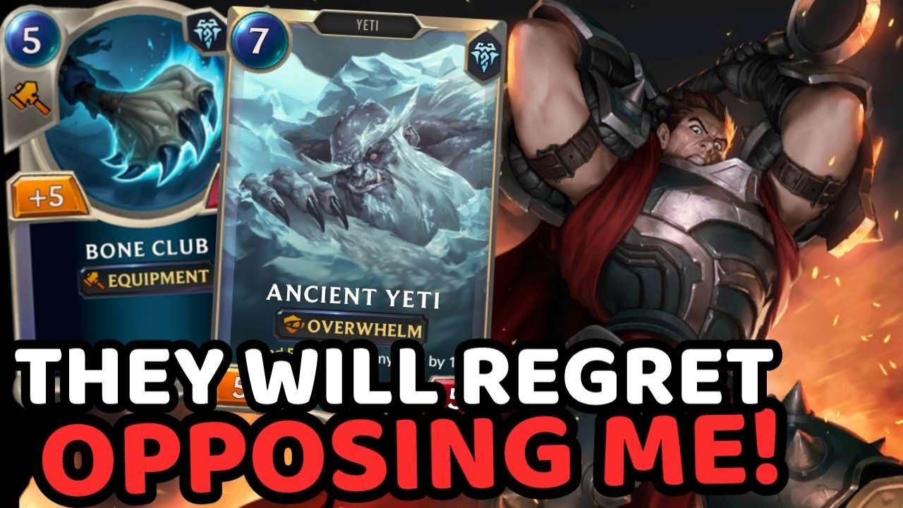 OVERWHELM!! Darius Bone Club is ready to destroy the meta | Legends of ...