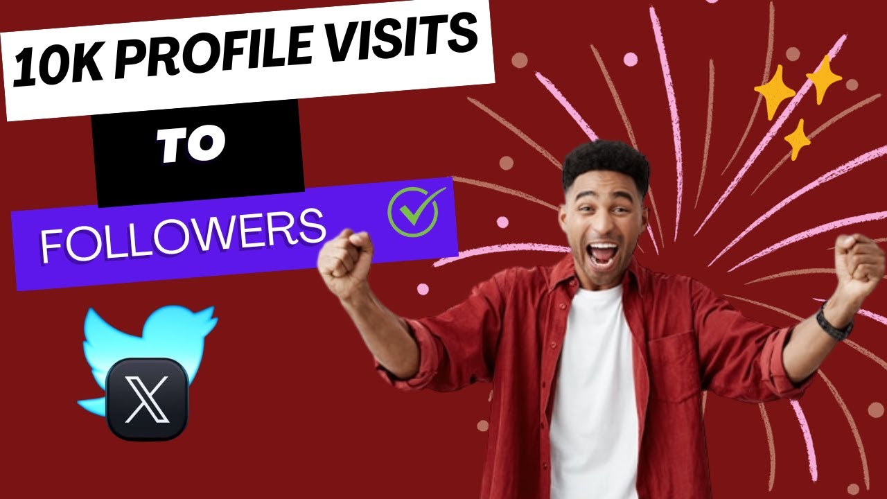 HOW TO CONVERT PROFILE VISITS TO FOLLOWERS ON TWITTER - YouTube