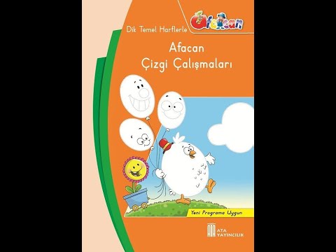 Afacan Okuma Yazma Çizgi Çalışması - 4
