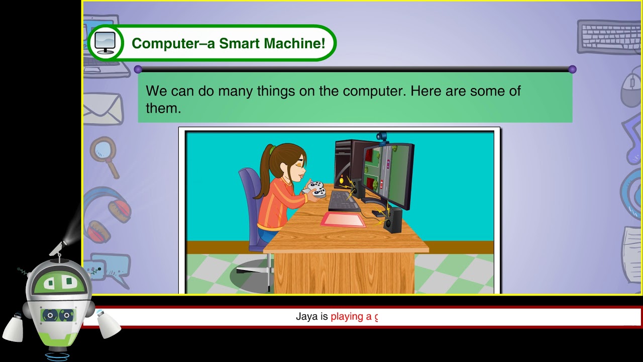 Computer - A Smart Machine Part 5 | Class 1 | Chapter 1 | - YouTube