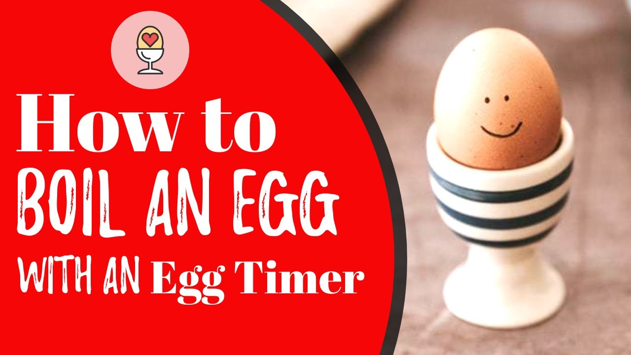 How to Boil an Egg with an Egg Timer - YouTube