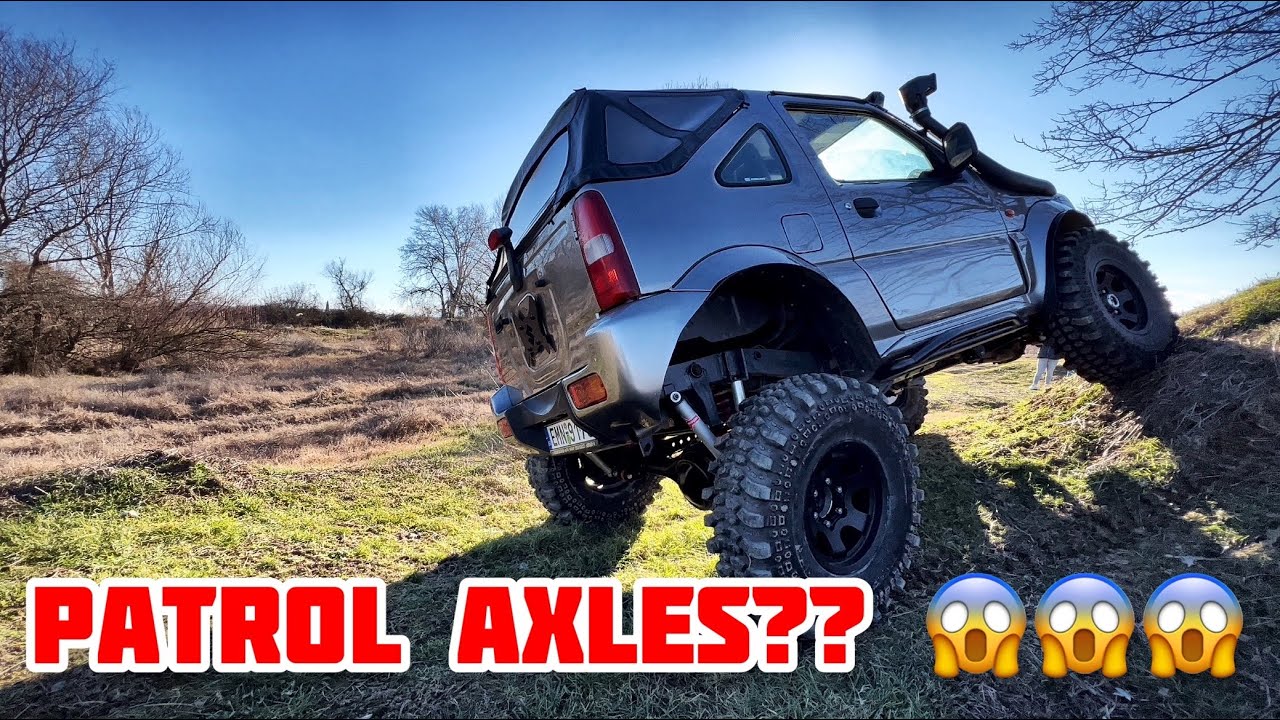 Τελικά μας ήρθε! Suzuki jimny j20a 2.0L patrol axles 🫵 🫵 🫵 - YouTube