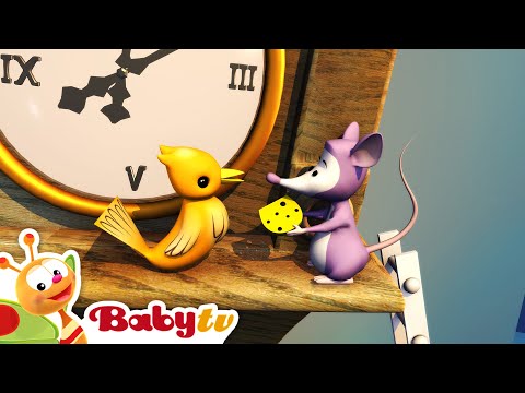 Hickory Dickory Dock 🐭 | Nursery Rhymes & Kids Songs 🎵 @BabyTV