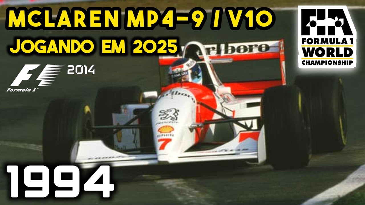 F1 1994 MOD [PC] Hakkinen MP4-9, Silverstone - YouTube
