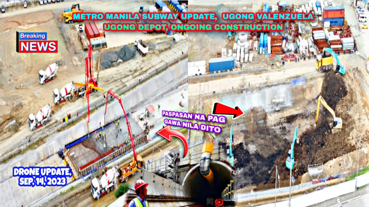 METRO MANILA SUBWAY, VALENZUELA UGONG-DEPOT, BUILD BUILD BUILD PROJECTS ...