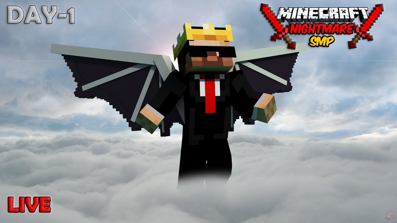 🔴MINECRAFT LIVE! | NIGHTMARE SMP | SEASON-2 | DAY-1 | Hindi - YouTube
