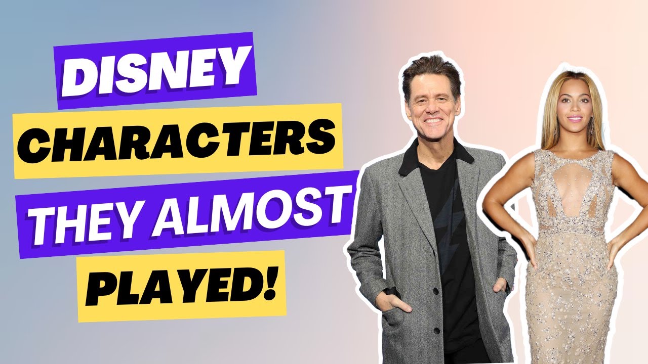 Actors Who ALMOST Played Your Favorite Disney Characters! - YouTube