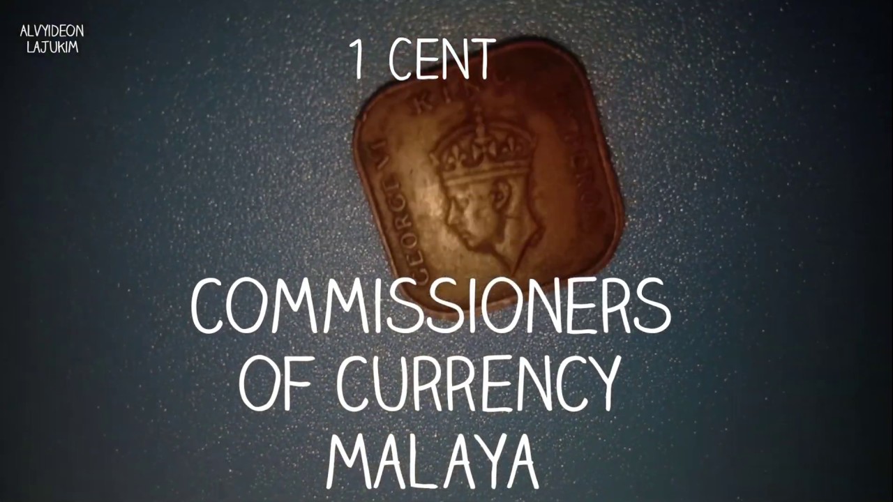 1 CENT MALAYA KING GEORGE VI 1940 - YouTube