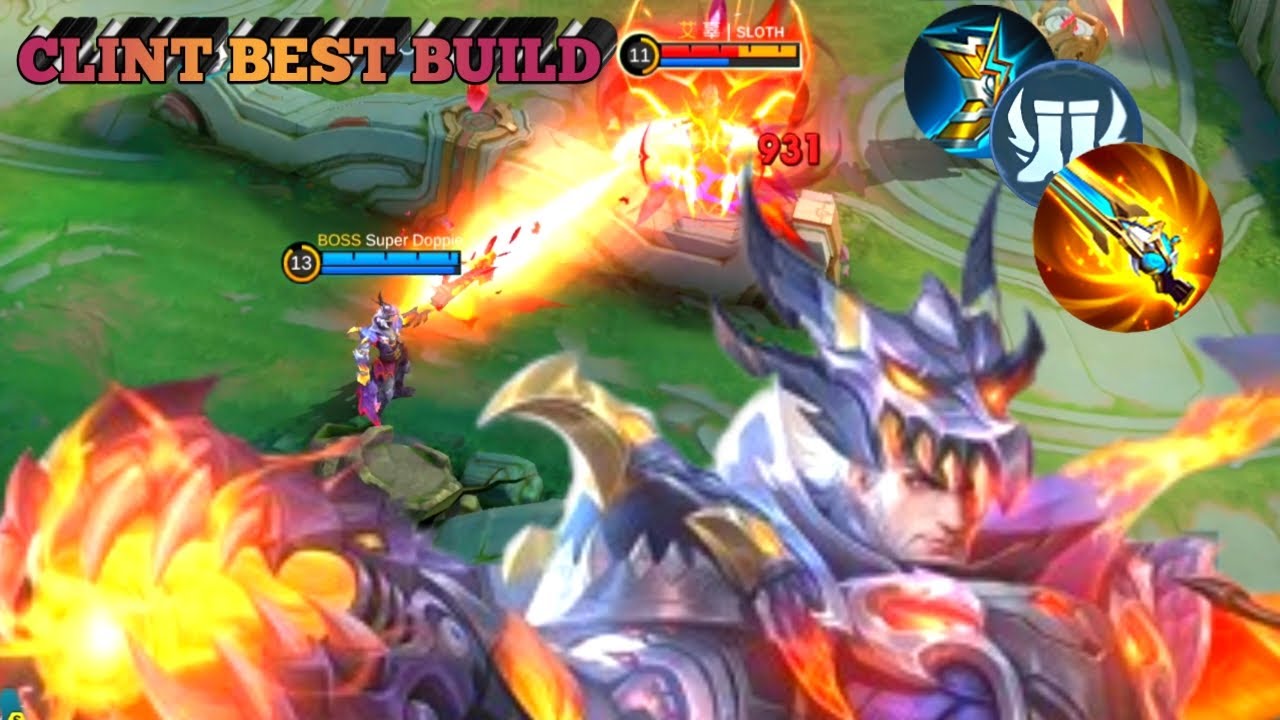 NEW SEASON CLINT (MLBB GAMEPLAY) UNTOUCHABLE BUILD - YouTube