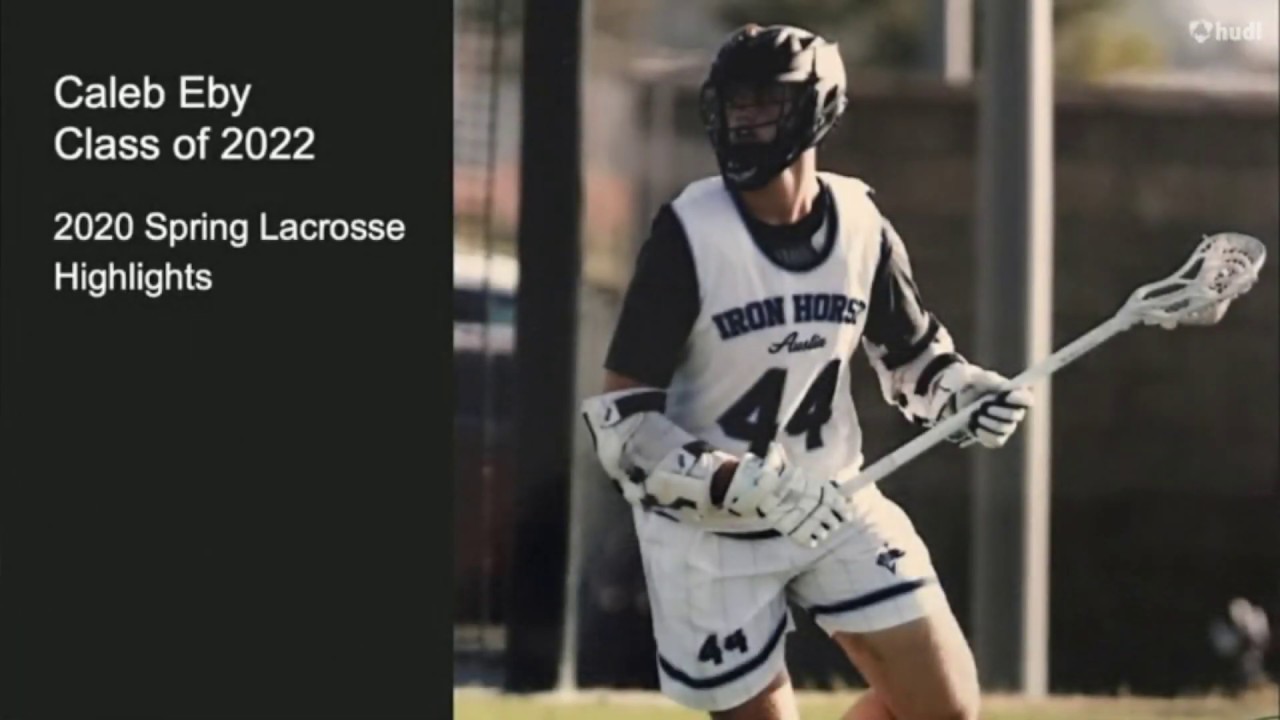 Caleb Eby Spring Lacrosse Highlights 2020 - YouTube