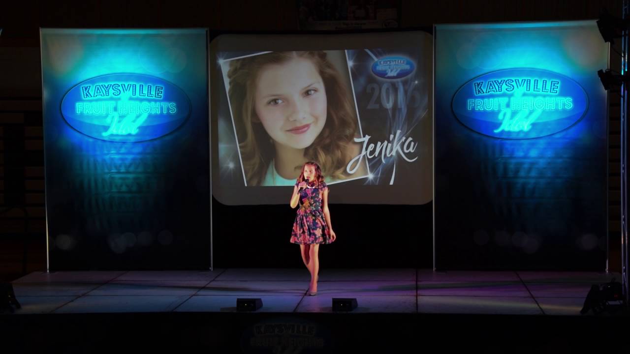 Jenika Jones Kaysville Idol 2016 - YouTube