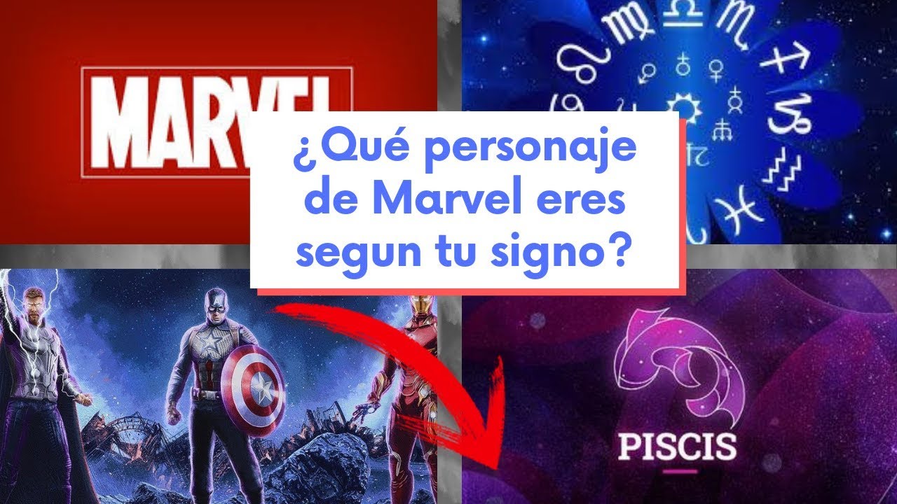 ¿Cuál personaje de Marvel eres según tu Signo? - YouTube