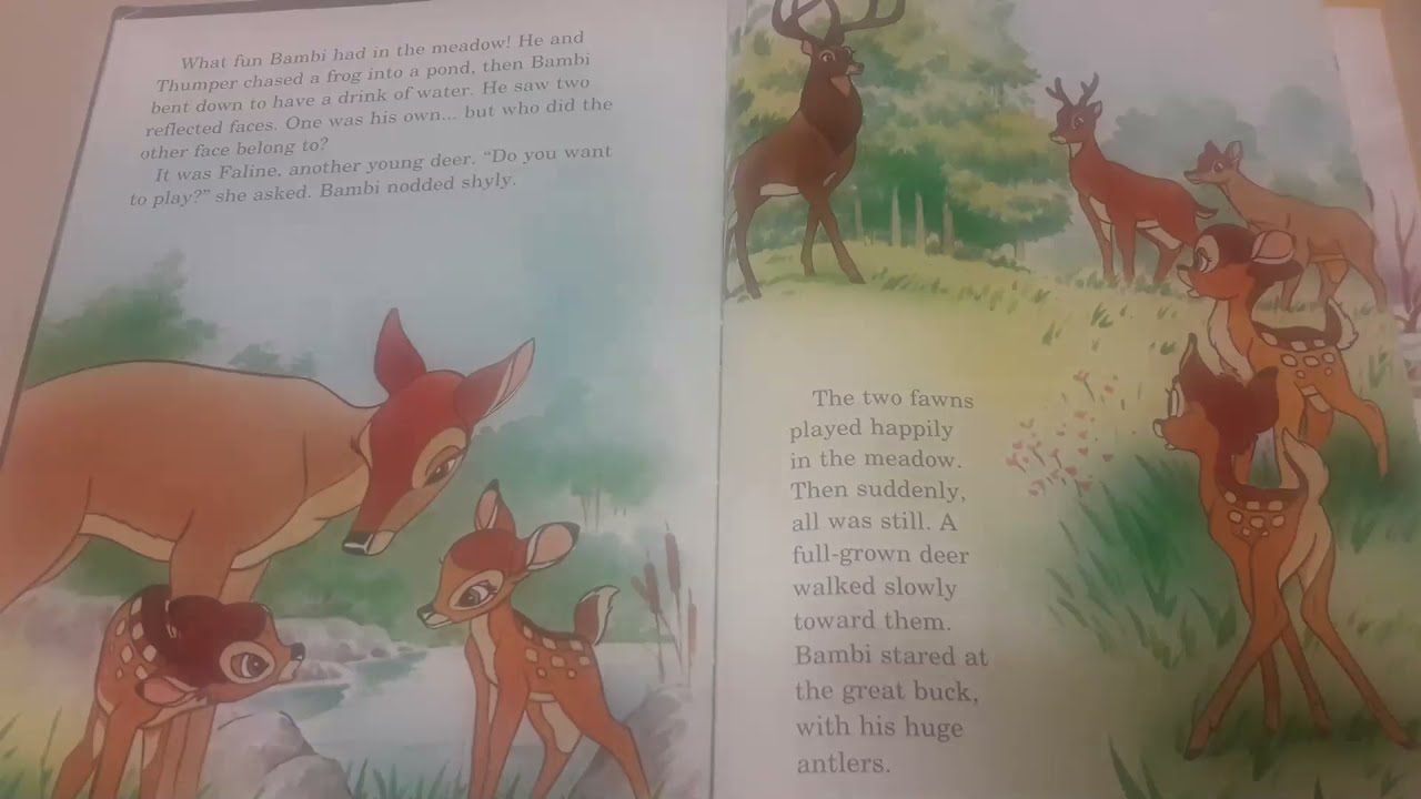 Bambi |Kids book read aloud | Children’s Bedtime Story Book | Disney ...