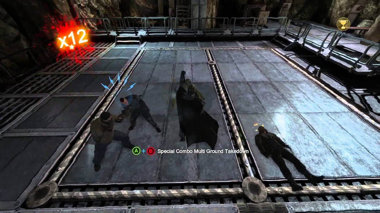 Batman Arkham Origins Training Challenge [Beatdown Expert] - YouTube