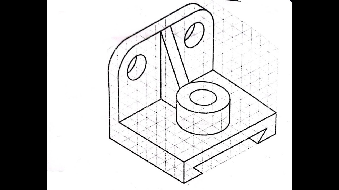 AutoCAD 2010 important example sheet3 drawing2 - YouTube