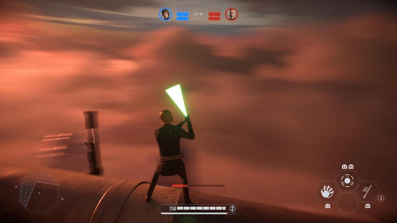 Luke does training montage to defeat Count Pooku - YouTube