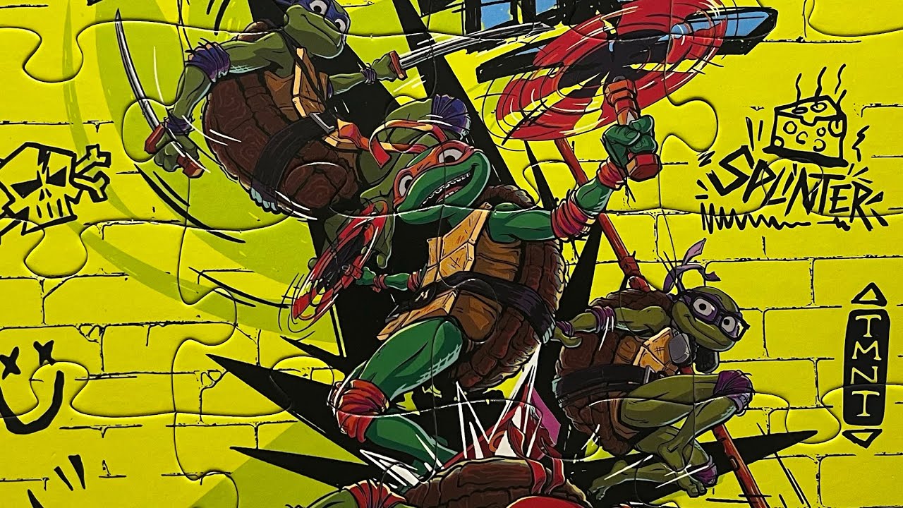 Teenage Mutant Ninja Turtles Puzzle Assembly - YouTube