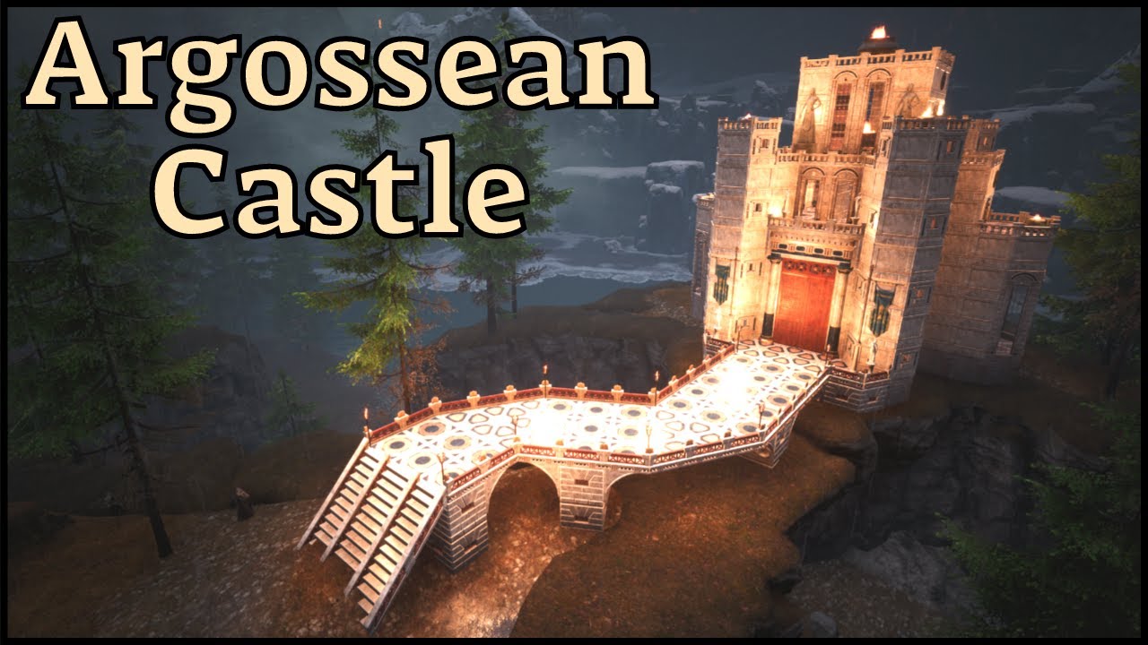 How to Build an Argossean Castle in Vanilla Conan Exiles - YouTube