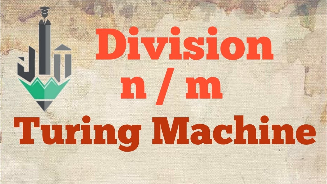 Division Procedure || in || Turing Machine || - YouTube