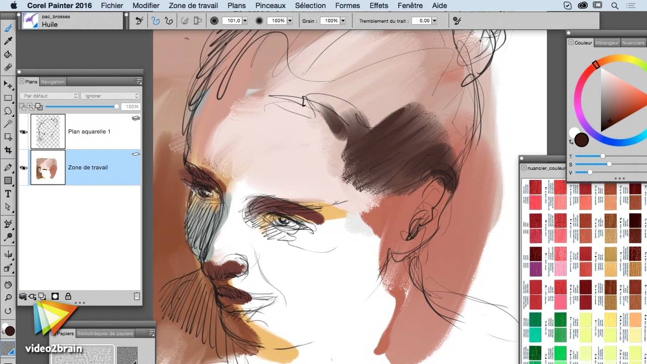 Découverte de Painter 2016 : Le dessin de portraits - trailer ...