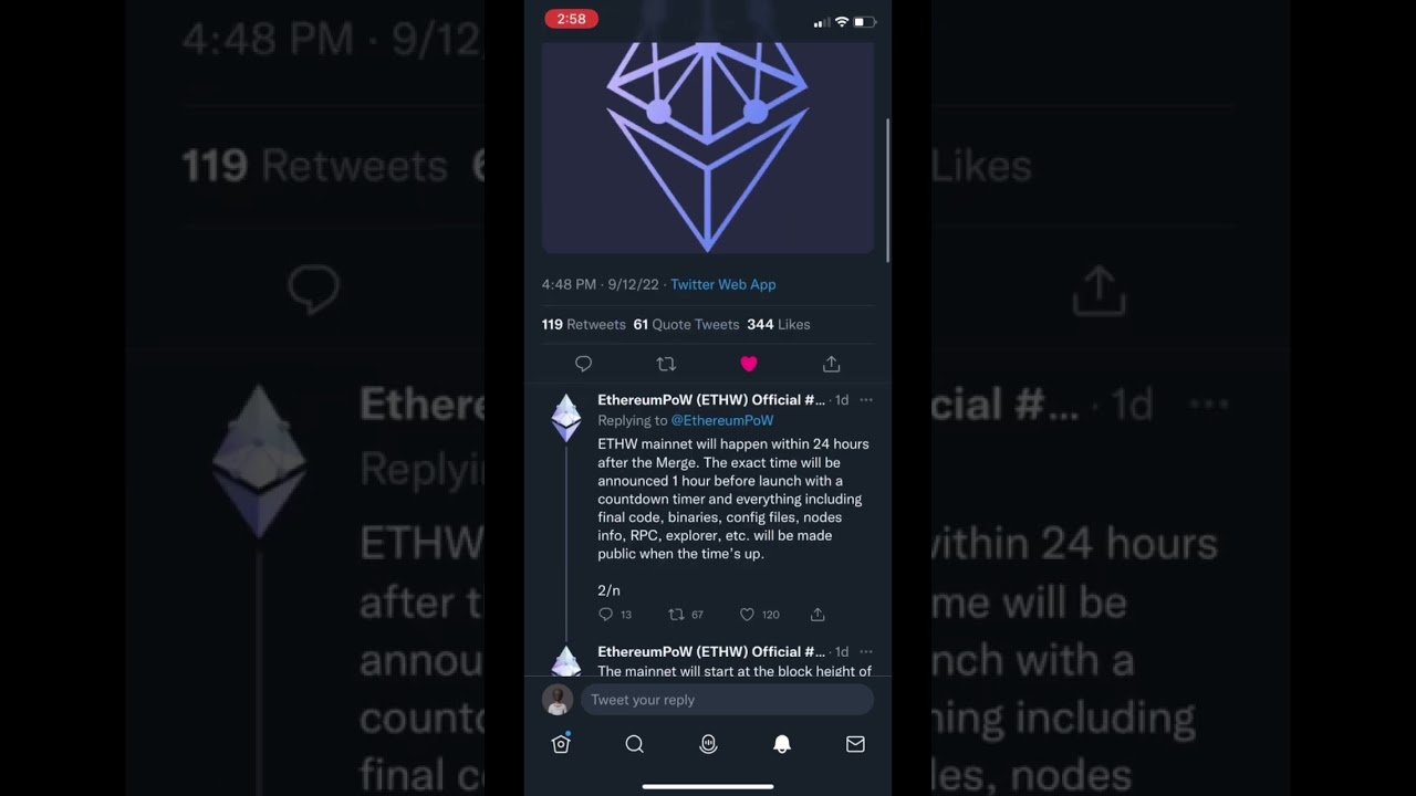 How to Get the Ethereum Pow AirDrop After the Ethereum Merge - YouTube