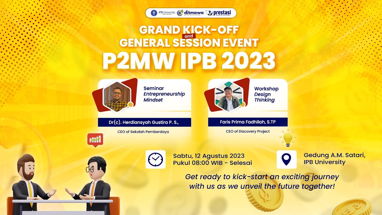 Kick Off and General Session P2MW IPB 2023 - YouTube