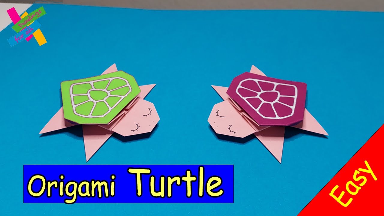 Origami TURTLE | How to make paper turtle easy | DIY EASY | Fold ...