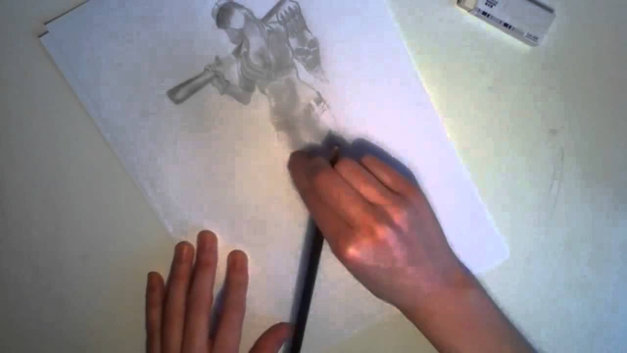 Speed Drawing - Misty BO2 Zombies character - YouTube