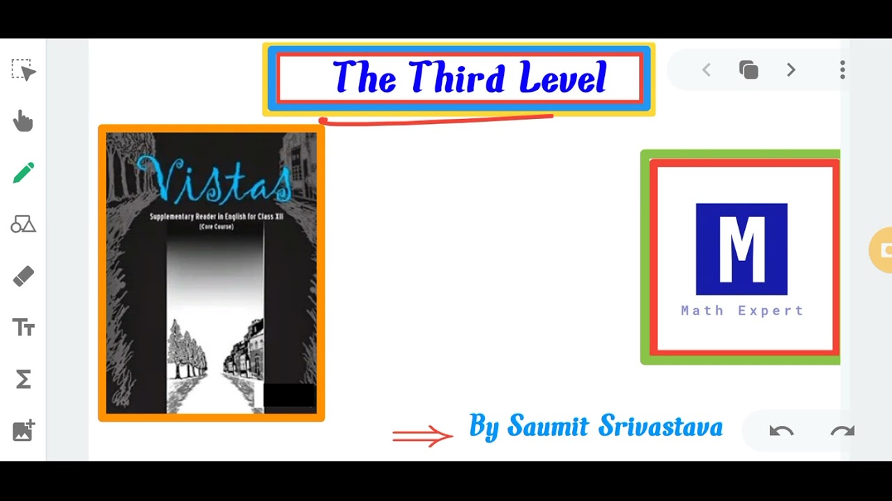 Class 12th Vistas Chapter 1 The Third Level MCQ Important Questions class-12th-vistas-chapter-1-the-third-level-mcq-important-questions