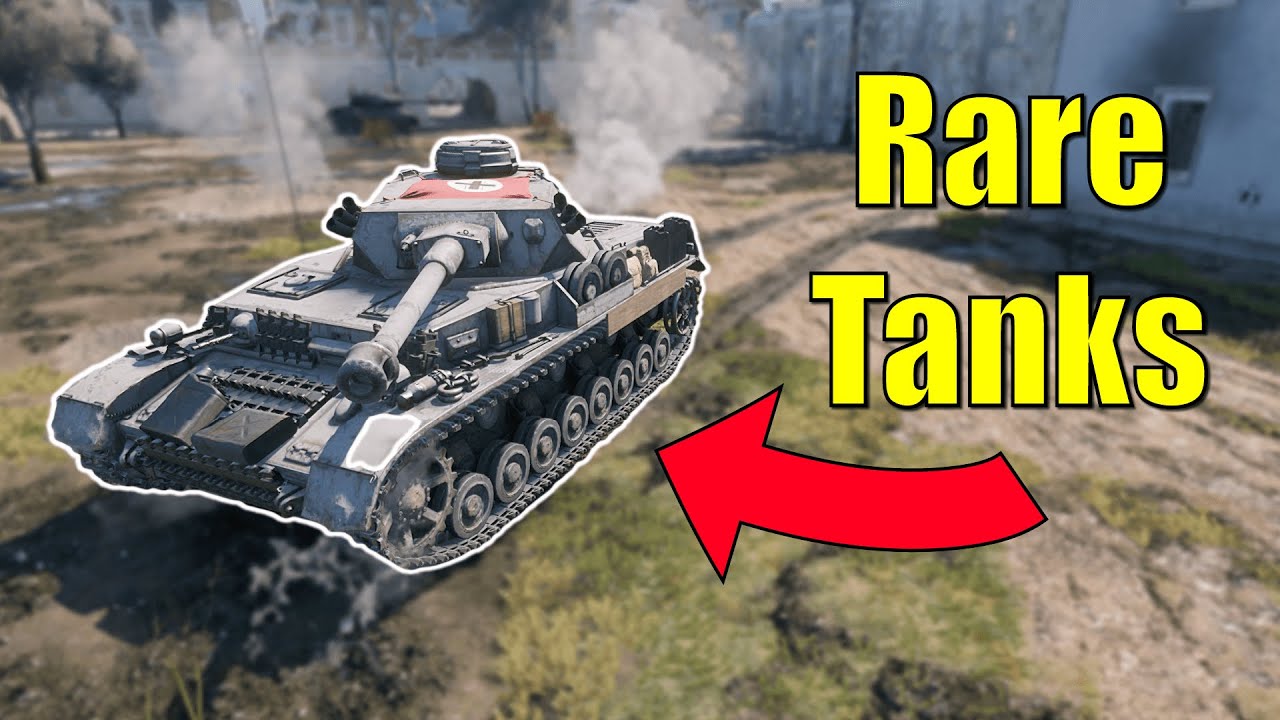 The FIVE Rarest Tanks In Enlisted! - YouTube