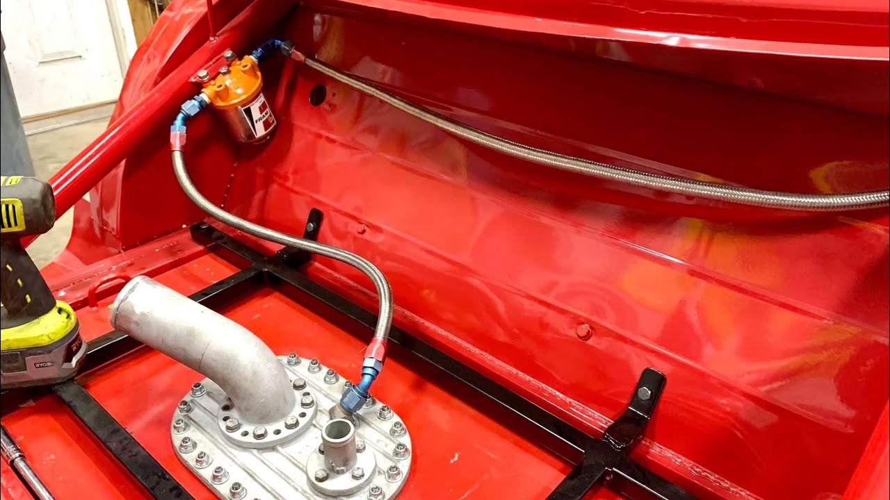 #107 NASCAR Winston Cup Buick Regal Fuel Line Installation & Go Karts ...