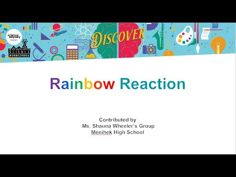 Rainbow Reaction - YouTube