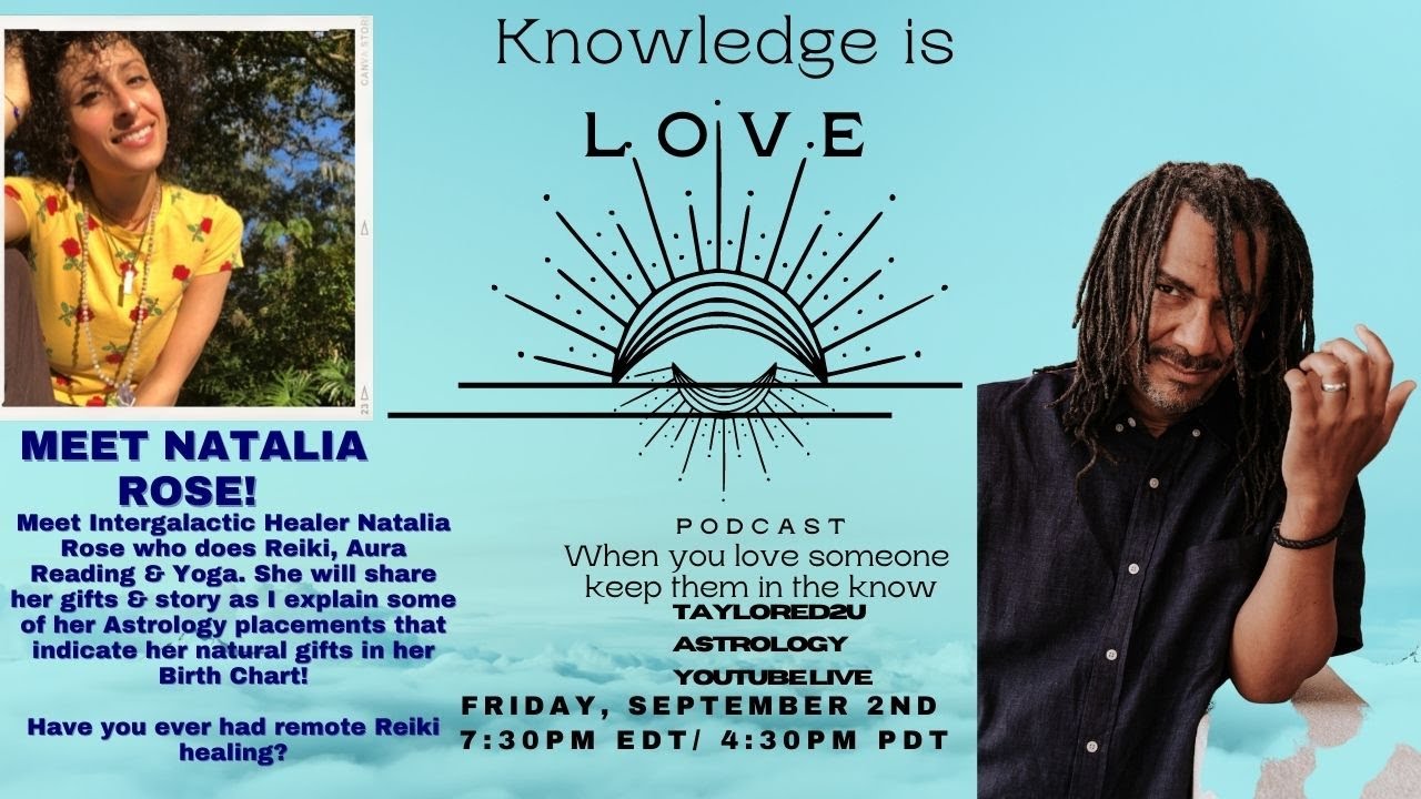 Segment from Eps 81 w: Natalia Rose Intergalactic Healer #Reiki #Yoga # ...