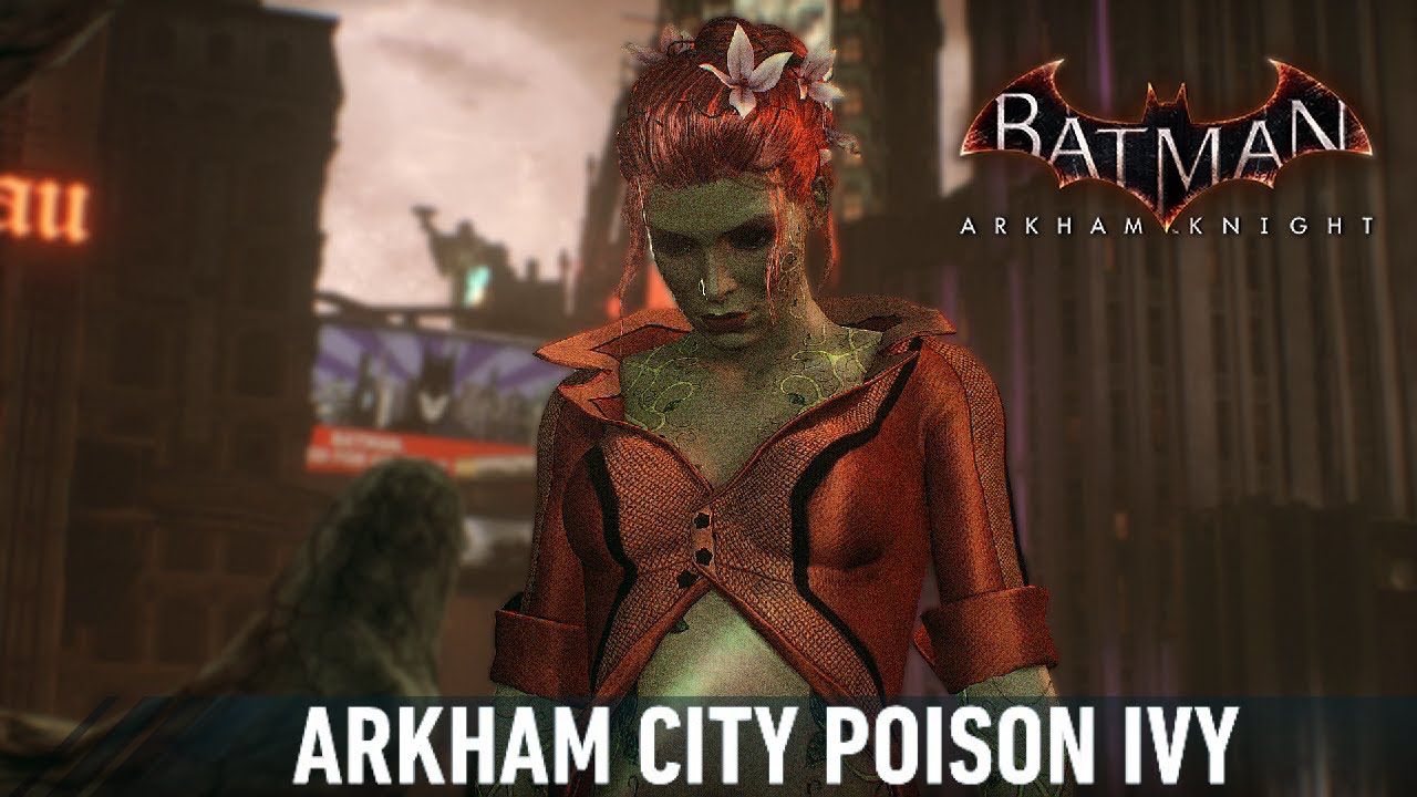 SKIN; Arkham Knight; Arkham City Poison Ivy - YouTube